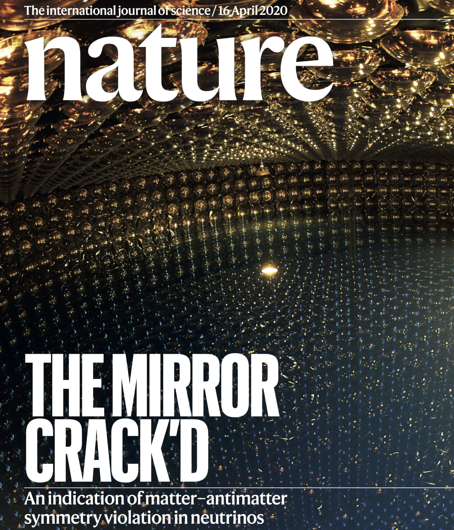 T2K is (on the cover of) Nature – Neutrino Group