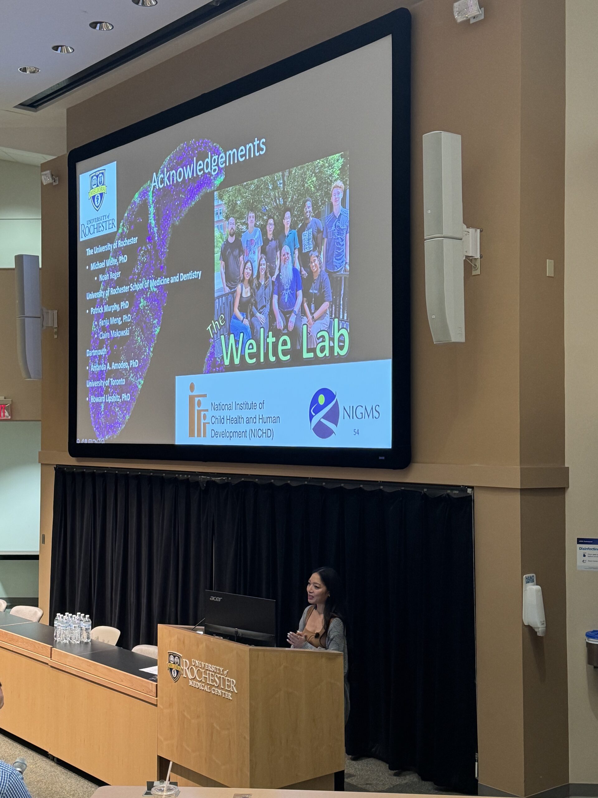Pakinee presents at Genetics Day 2024 after winning the Short Talk ...